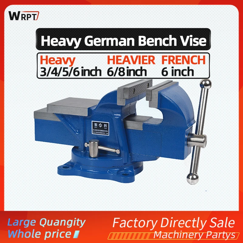 Heavy-duty-German-style-bench-vise-precision-household-vise-workbench ...
