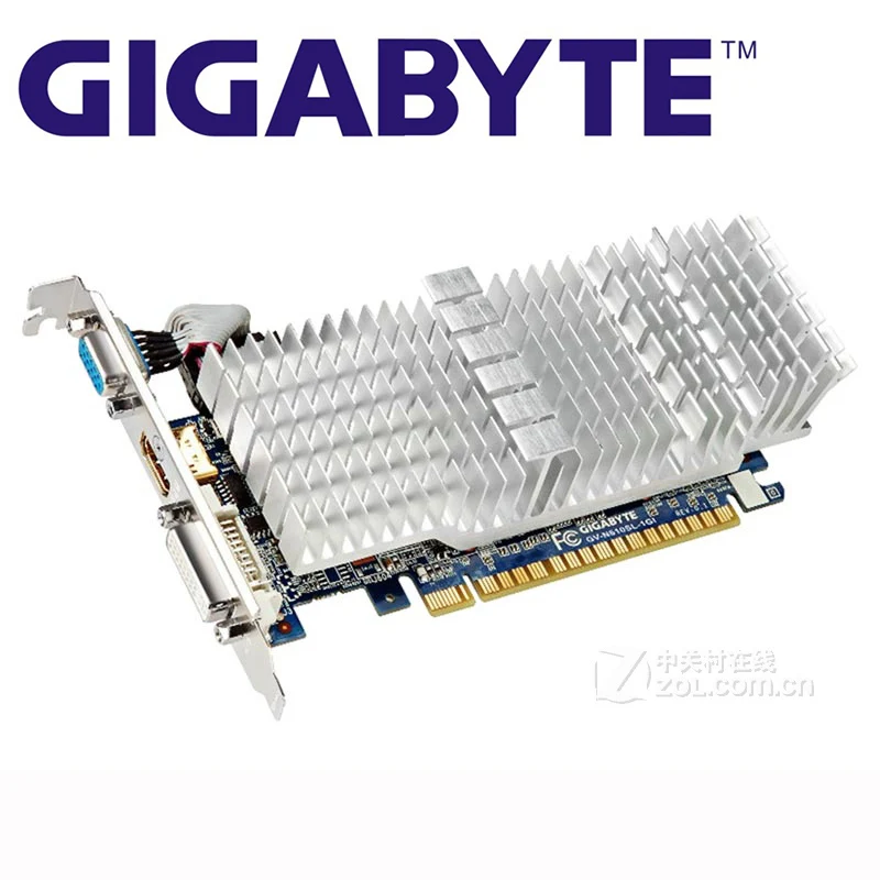 Gigabyte GPU Nvidia GeForce 210 GB GDDR3 RAM PCIe HDMI™,