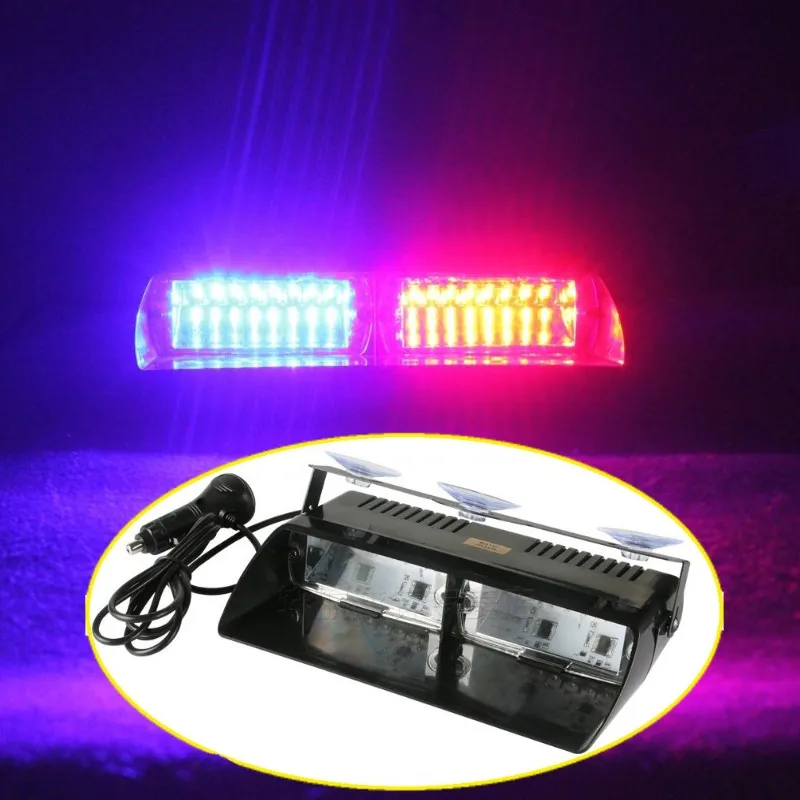 1pc-Car-Windshield-Led-warning-light-Police-Emergency-flashing-Light ...