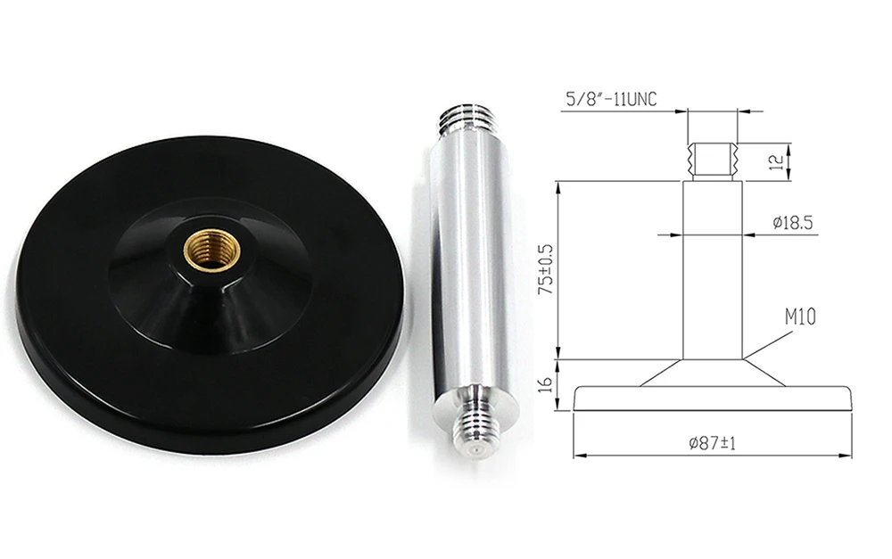China Low Price M110SLD/M90SD Magnet Base Mounting Bracket Steady Wall ...
