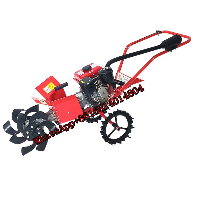 Small-agricultural-multifunctional-diesel-trencher-micro-tiller-rotary ...
