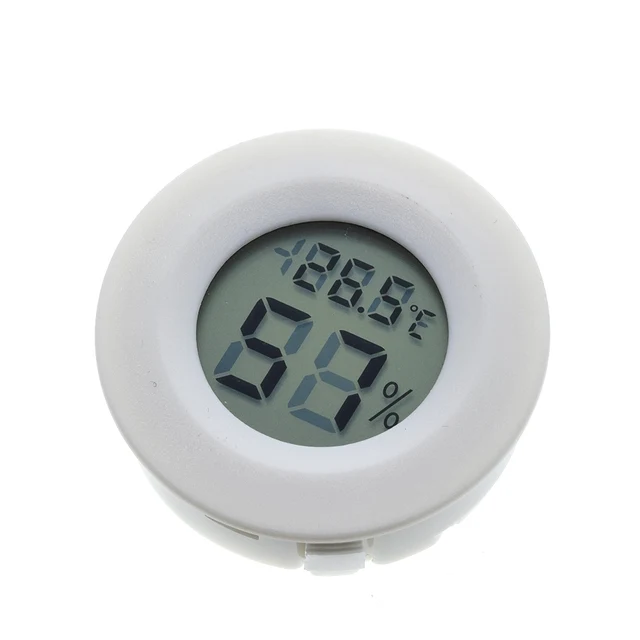 Mini LCD Digital Thermometer Hygrometer Fridge Freezer Temperature ...