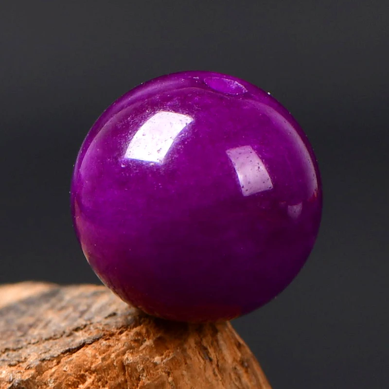 4A Natural Sugilite Quartz Crystal Single Bead DIY Beads for Jewelry Making