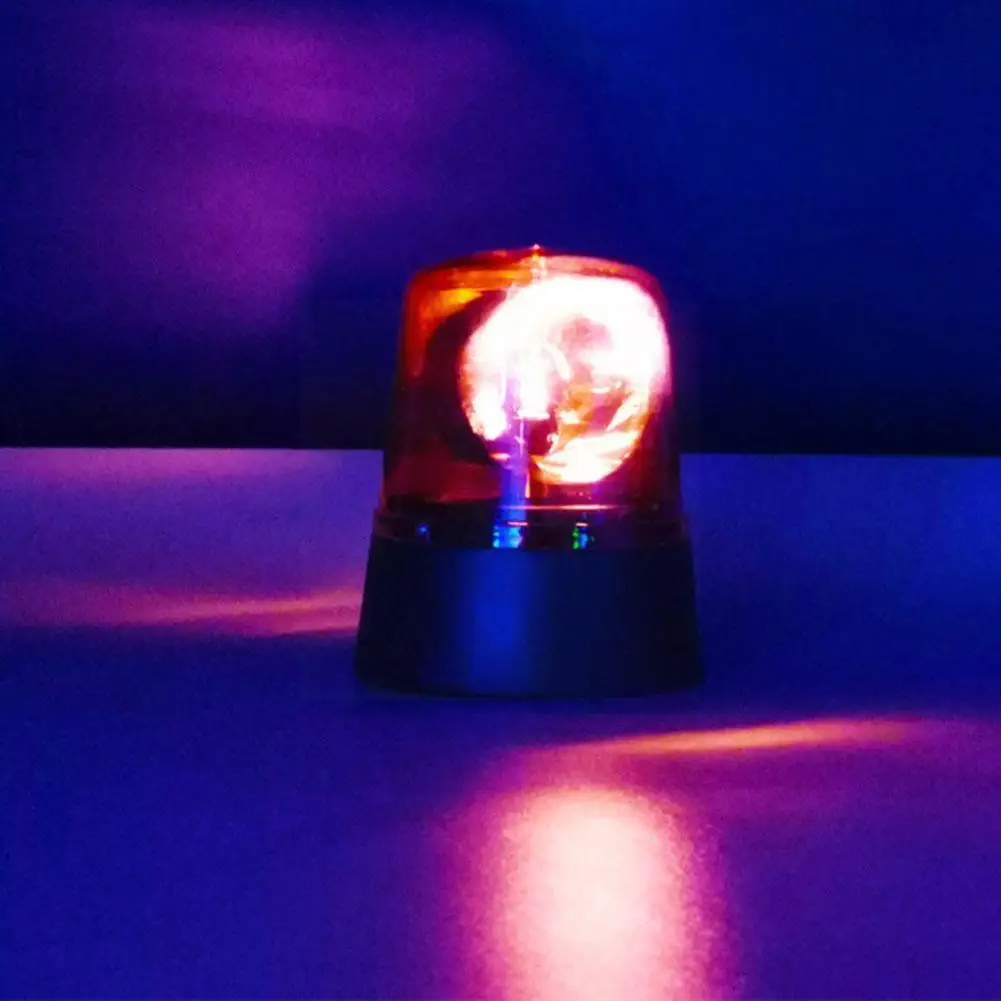 Rotating Police Lights Party