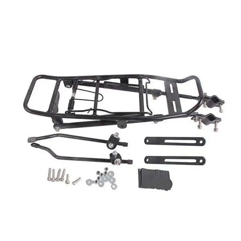 Disc Brake Aluminum Alloy Bicycle Rear Rack Mtb Foldable Bikes Pannier ...