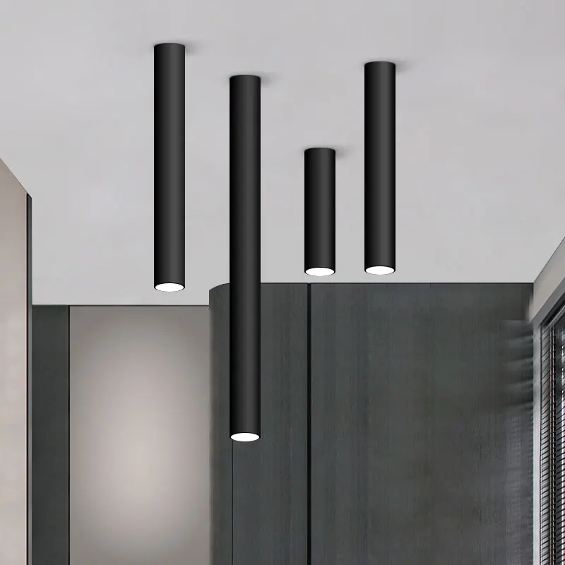 Led-Moderne-Plafondlamp-Lange-Buis-Verlichting-Plafond-Led-Opbouw ...