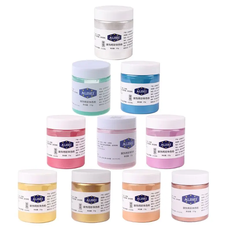 15g Flash Glitter Powder Edible Pigments for Decorating Food Cake ...