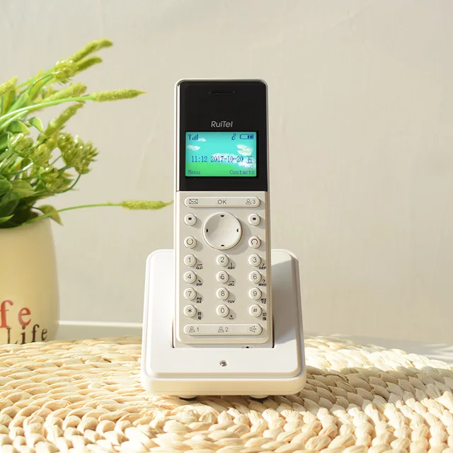 Telefone-fixo-sem-fio-com-SMS-Backlight-telefone-fixo-casa-e-escrit-rio ...