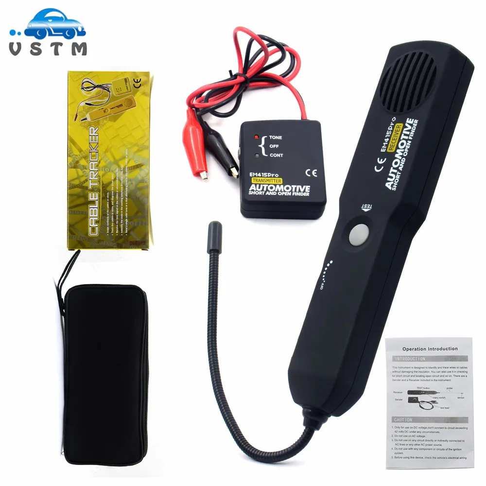 Car Automotive Short & Open Finder Circuit Finder Tester Em415pro Car ...