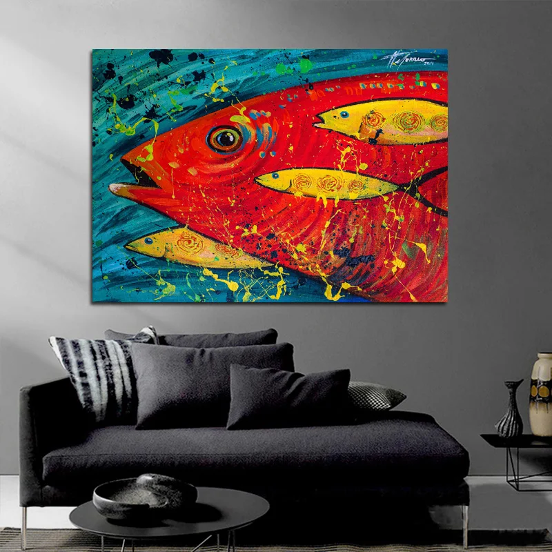 Abstract Fish Paintings By Famous Artists