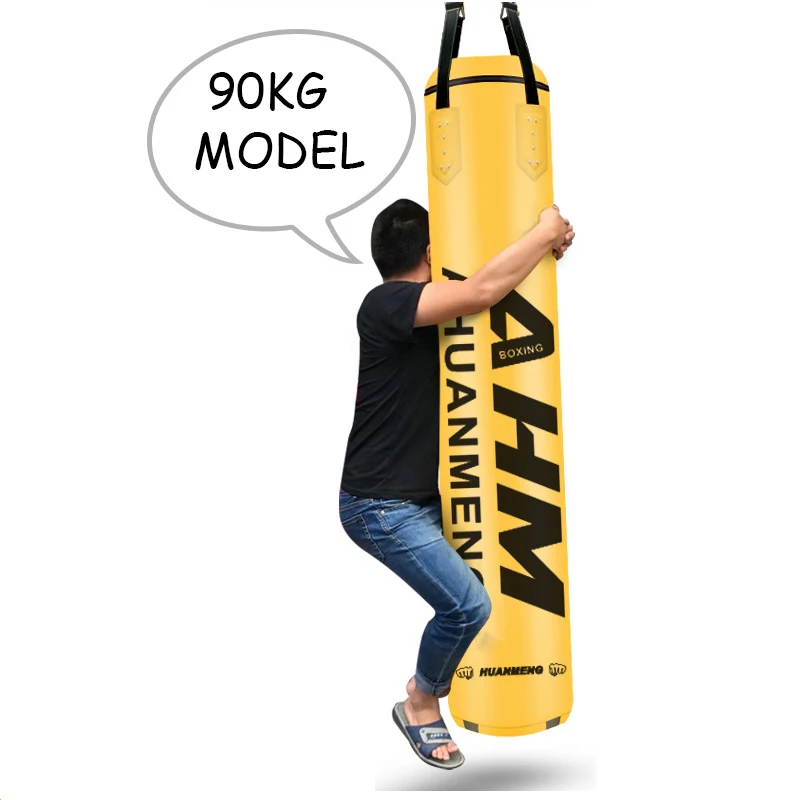 120cm Durable Pu Boxing Sandbag Kickboxing Punching Bags Mma Thai ...