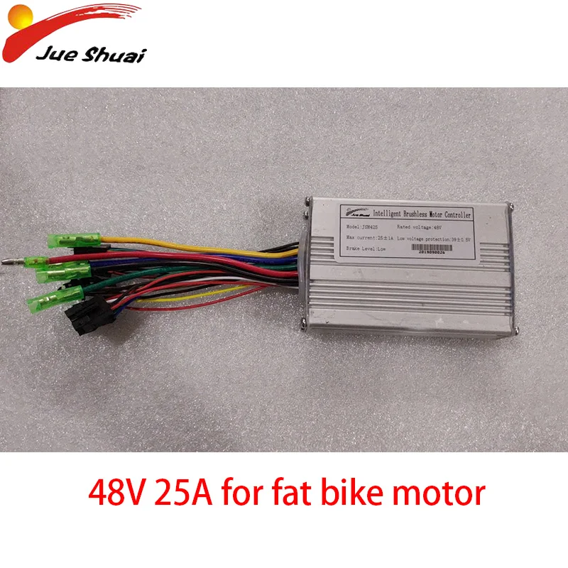 Dc48v 25a Electric Bike Controller Lcd Brushless Controller For 48v Fat ...