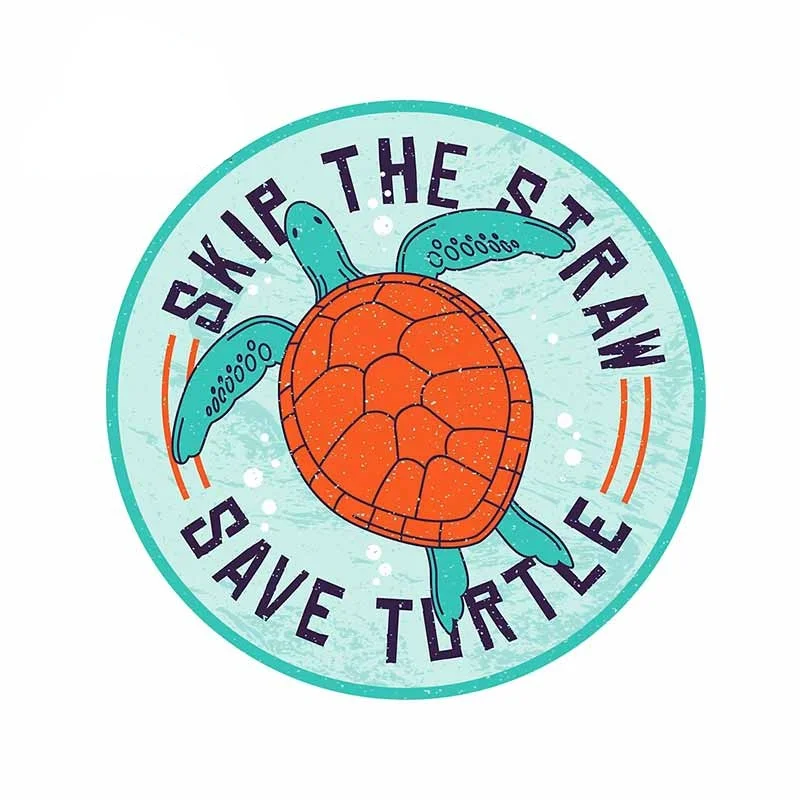 Turtle Car Stickers For Windows