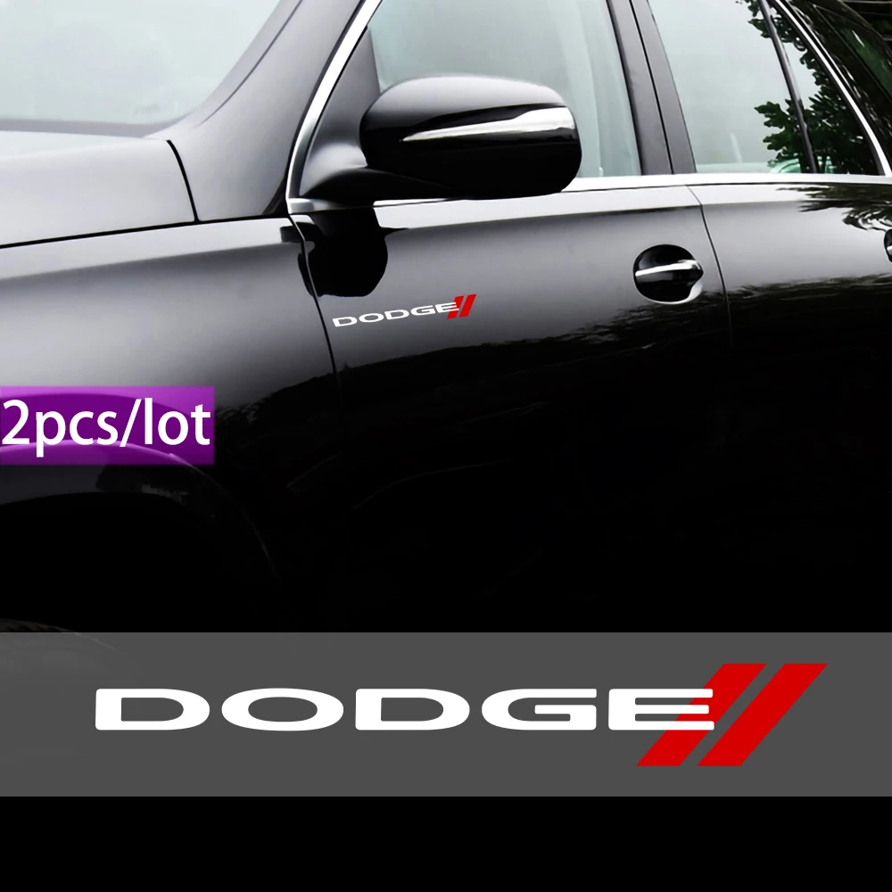 Car-styling-2pcs-Waterproof-Refit-Stickers-Decorative-Reflective-Decals ...