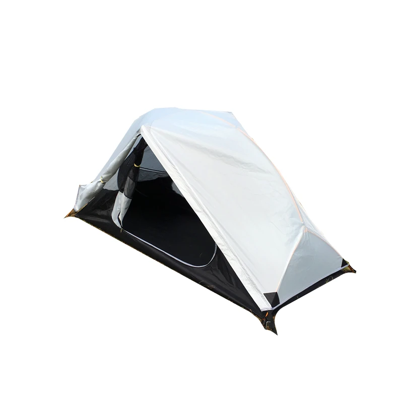 Wj Outdoor Orange Color Ultralight Backpacking One Person Camping Tent ...