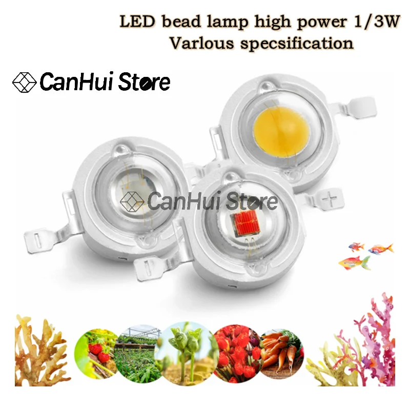 Chip de bombillas LED de alta potencia, diodos SMD COB, blanco frío cálido, rojo, verde, azul ...