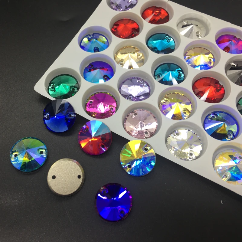 K9 Sew On 3200 Crystal Rivoli Sew On Stones Flatback 10 12 14 16 Mm
