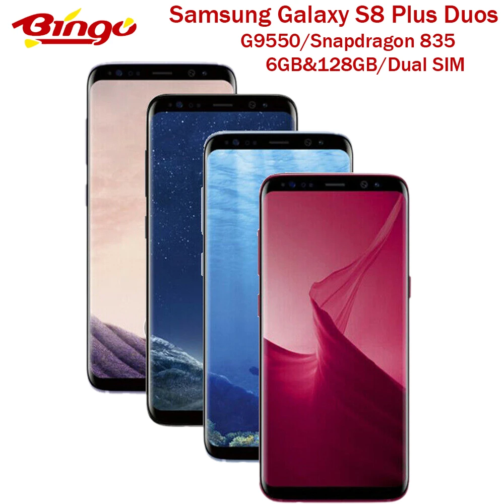 Samsung Galaxy S8+ S8 Plus G9550 128GB Dual SIM Snapdragon 835 4G ...