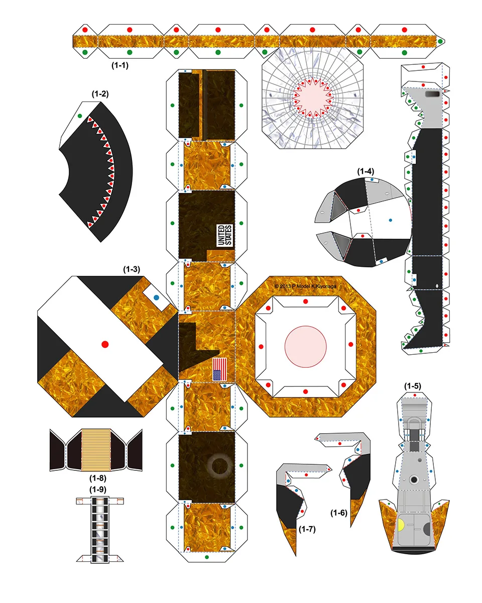 Apollo 11 Papercraft