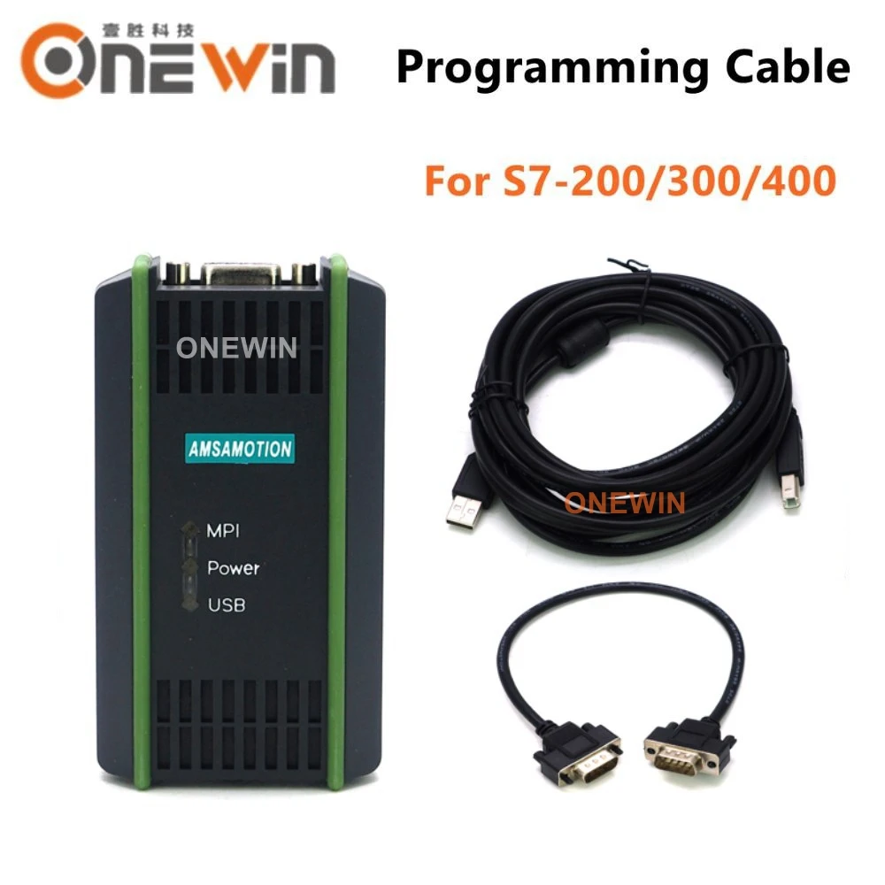 PLC Programming Cable Compatible Siemens S7-200/300/400 6ES7972-0CB20 ...
