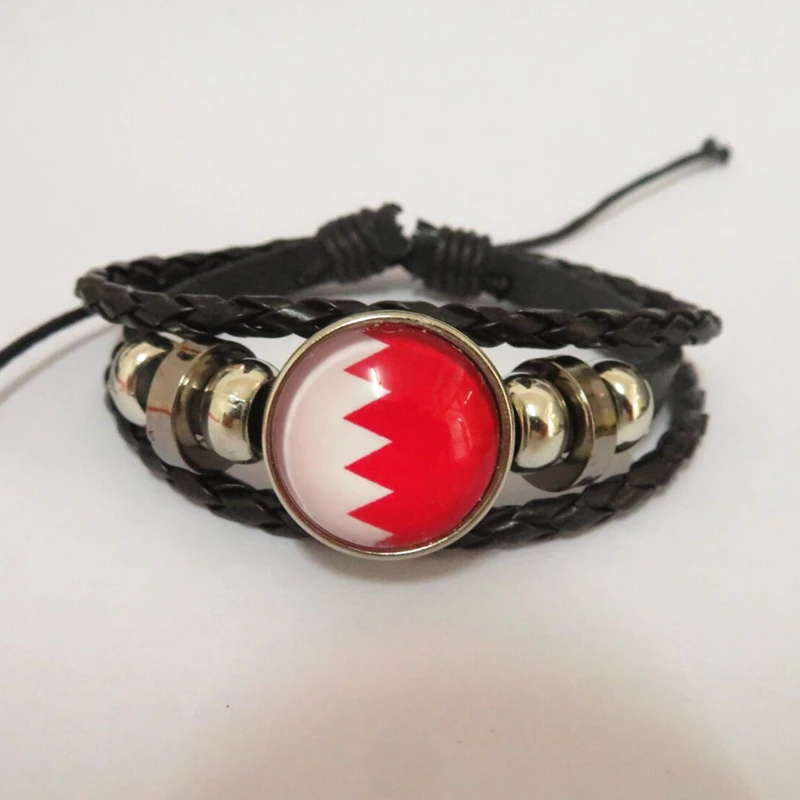 Love Bahrain Bracelets Charm Bahrain Women Men Leather Bracelet ...