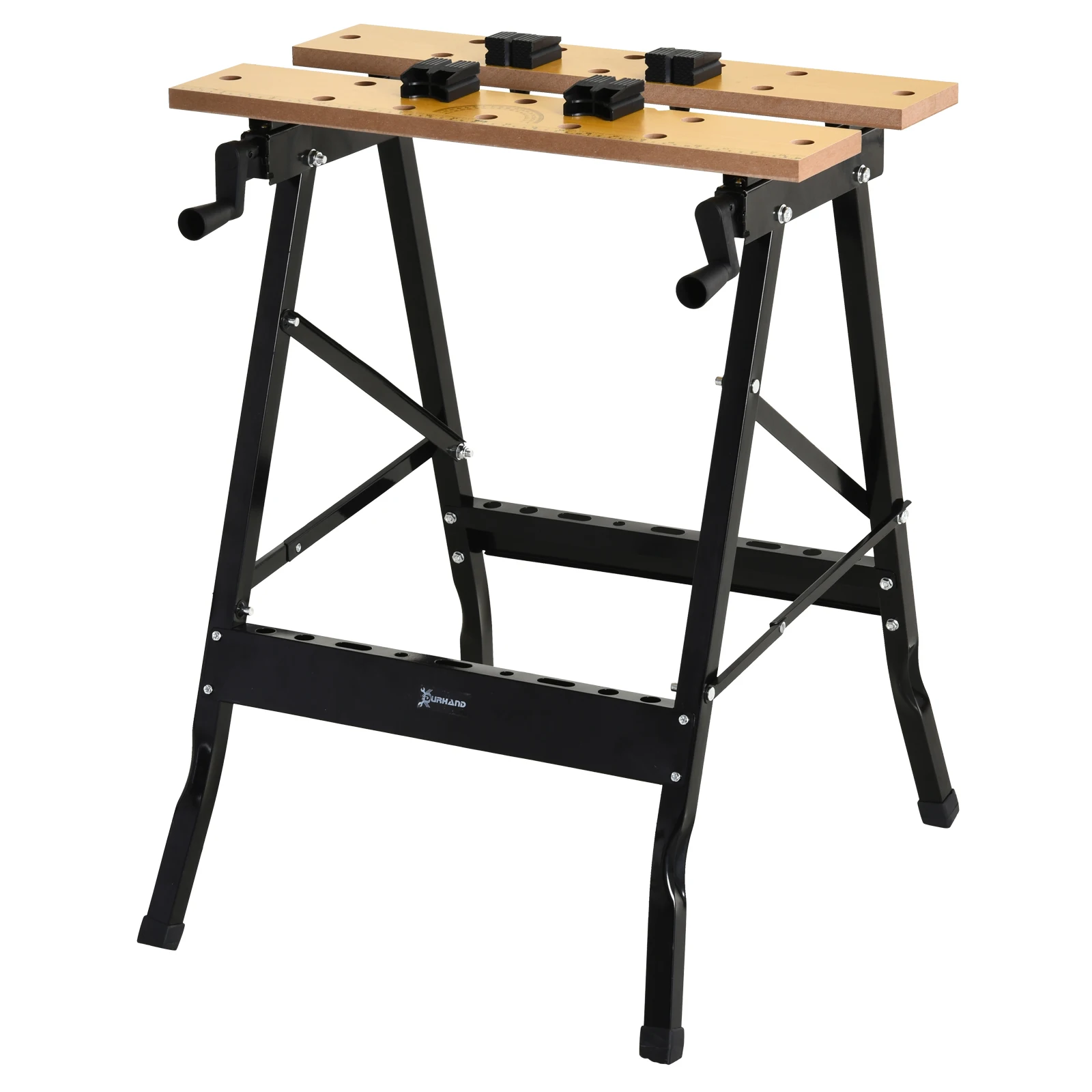 Folding-workbench-portable-workbench-with-4-hole-clamps-for-saw-home ...