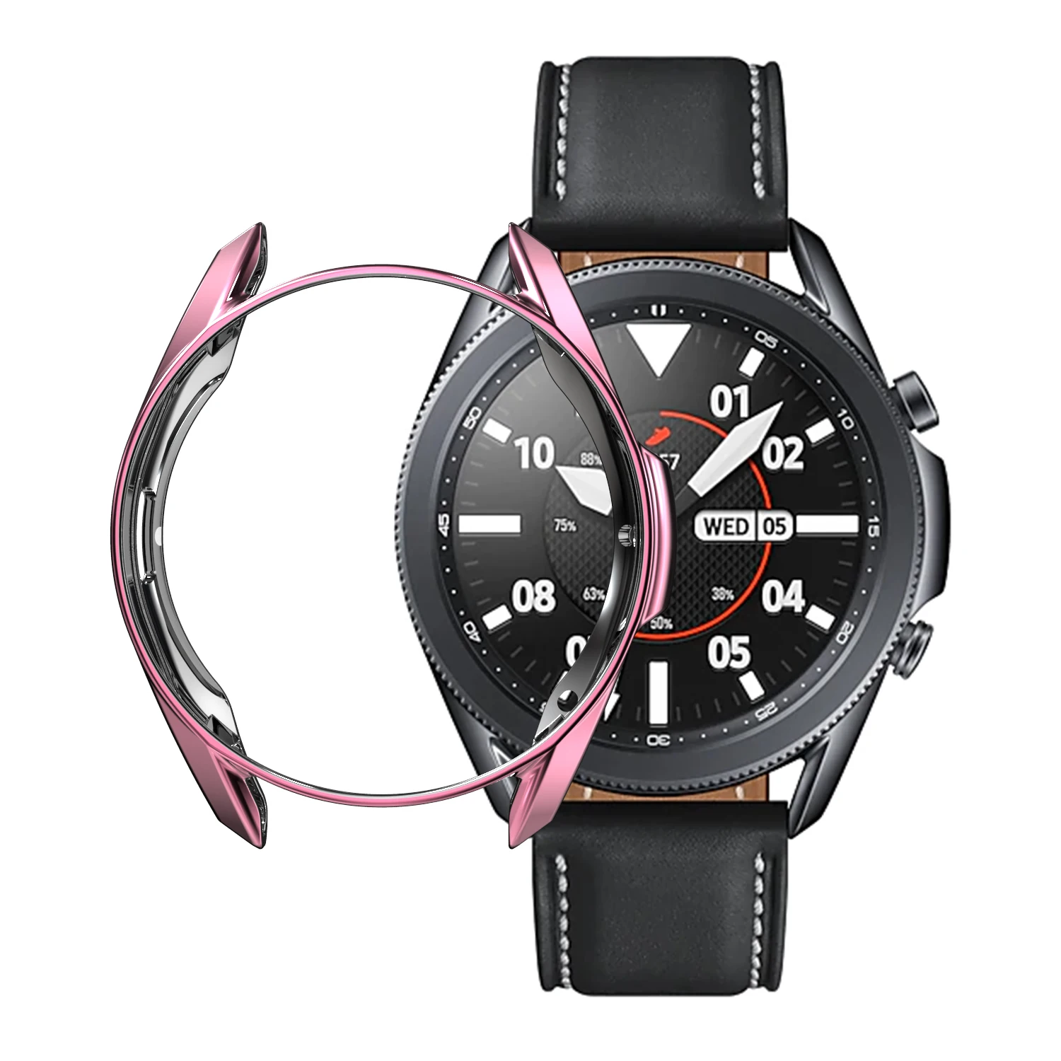 Coque de protection rose pour montre Samsung Galaxy Watch 3 - AIHONTAI ...