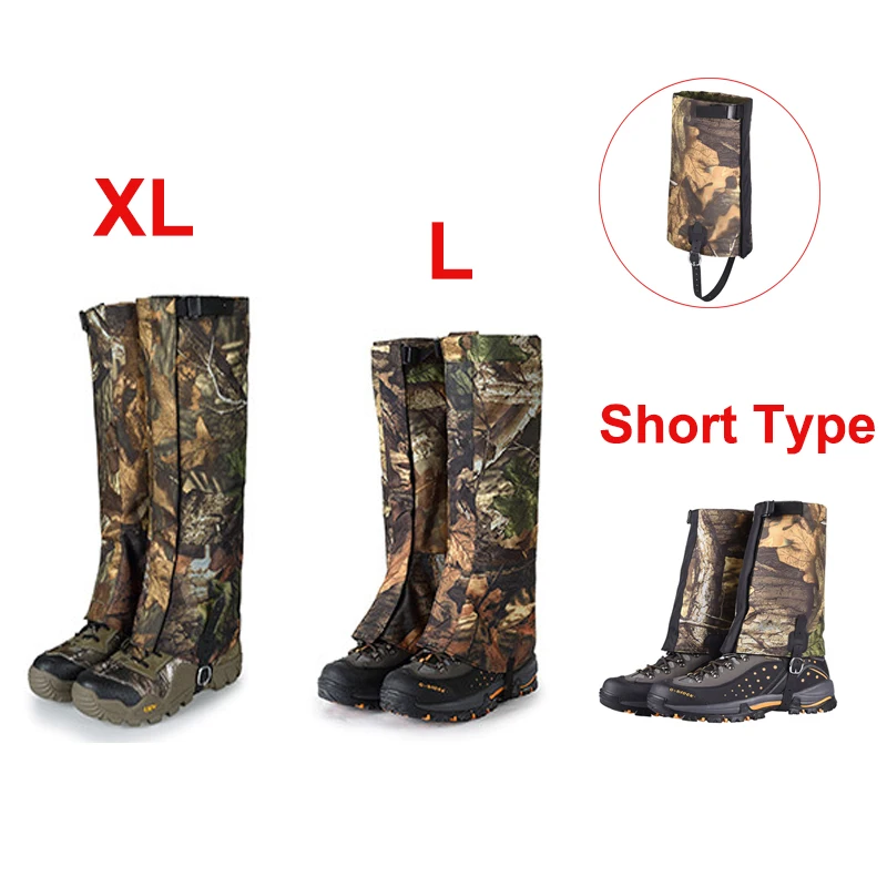 Waterproof-Outdoor-Leg-Gaiters-Hiking-Leg-Cover-Legwarmers-Snow-Legging ...
