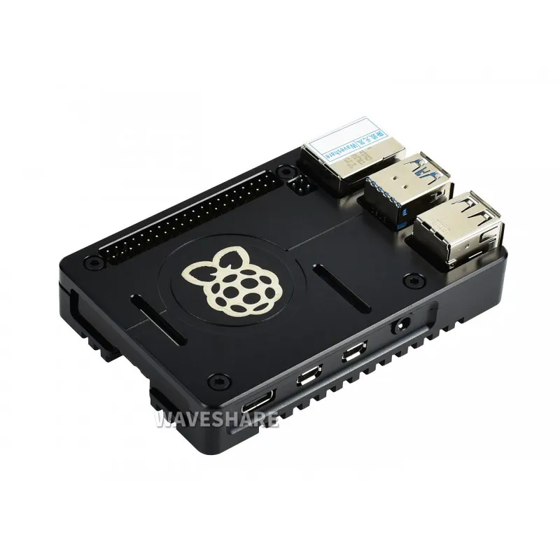 Raspberry-Pi-4-Aluminum-Alloy-Case-CNC-Cut-Nice-Durable-Metal-Shell-for ...
