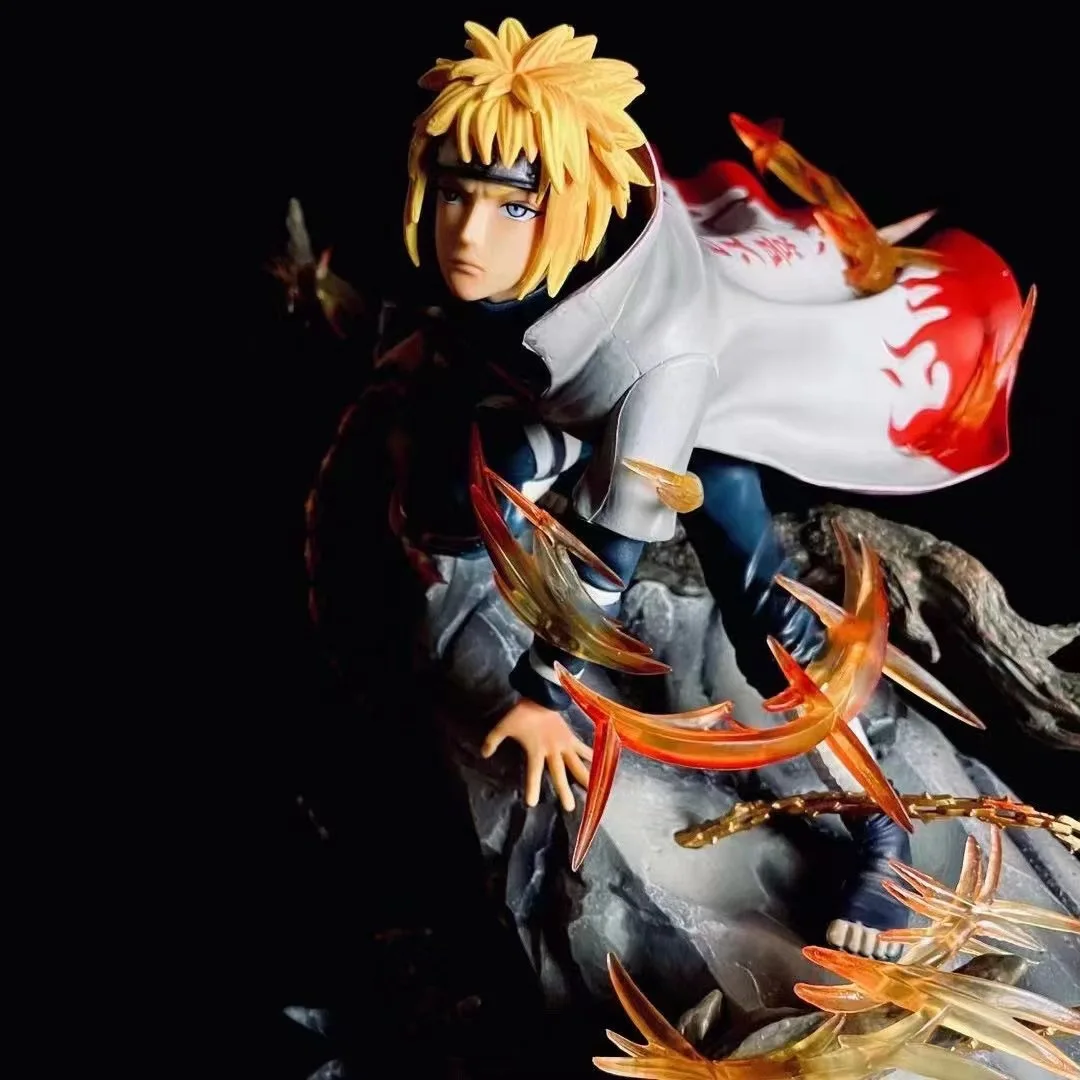 Naruto-Namikaze-Minato-Figure-GK-Stone-Statue-The-Yellow-Flash-Model ...