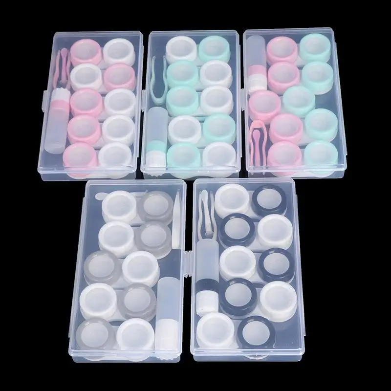 1-Set-Portable-Storage-Eye-Care-Kit-Organizer-Container-Unisex-Contact ...
