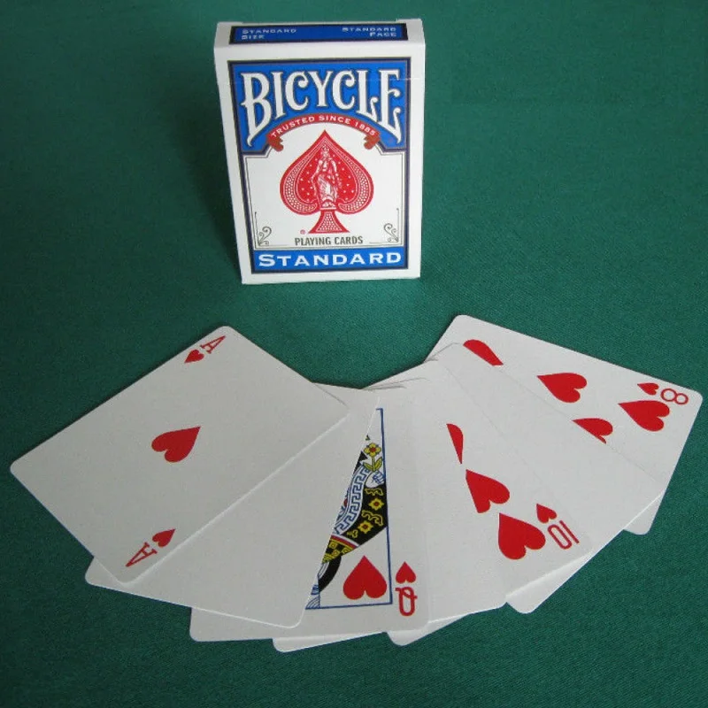 1 Deck Bicycle Blank Back Playing Cards Gaff Standard Magic Cards ...