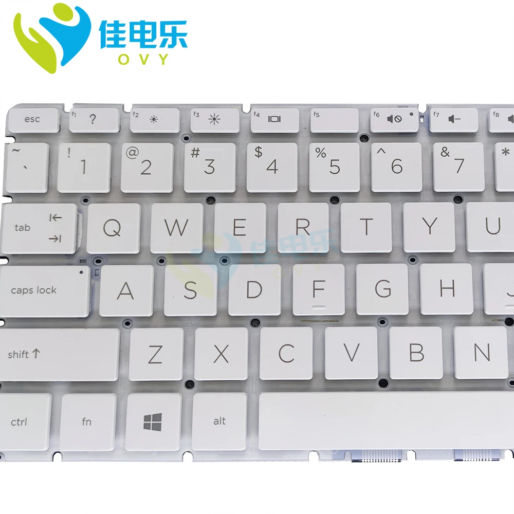US English Backlight Keyboard For HP ENVY X360 15-BS 15T-BS 15-BP 15 ...