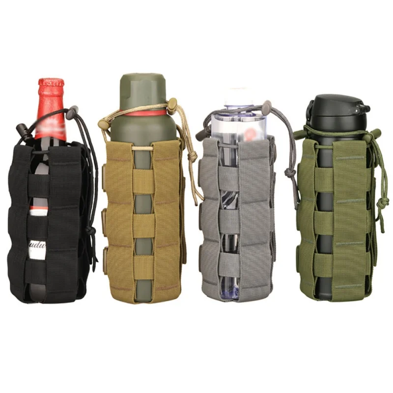 Molle Bag Upgraded Tactical Water Bottle Pouch Bag Military Outdoor ...