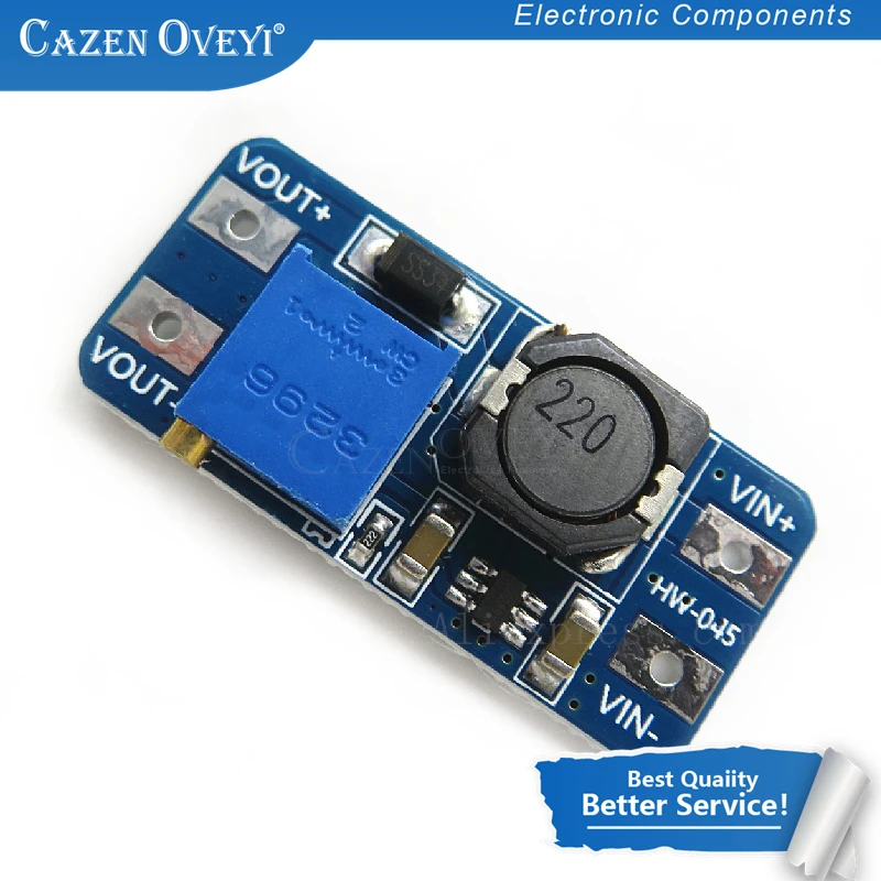 Mt3608 Dc-dc Adjustable Boost Module 2a Boost Plate 2a Step Up Module ...