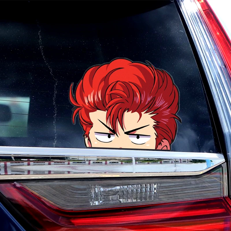 Car Stickers Slam Dunk Sakuragi Hanamichi Anime Funny Cartoon ...
