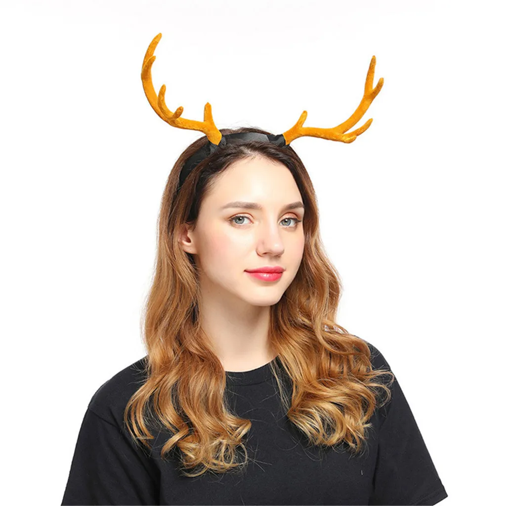 New headband Elk Antler Light up Horns Ears Dalmatian Ears Bull Horns ...