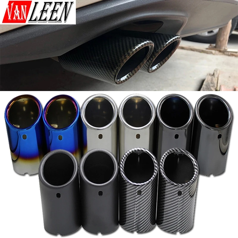 Car-Styling-Stainless-Steel-Exhaust-Muffler-Tip-Pipe-Auto-Accessories ...