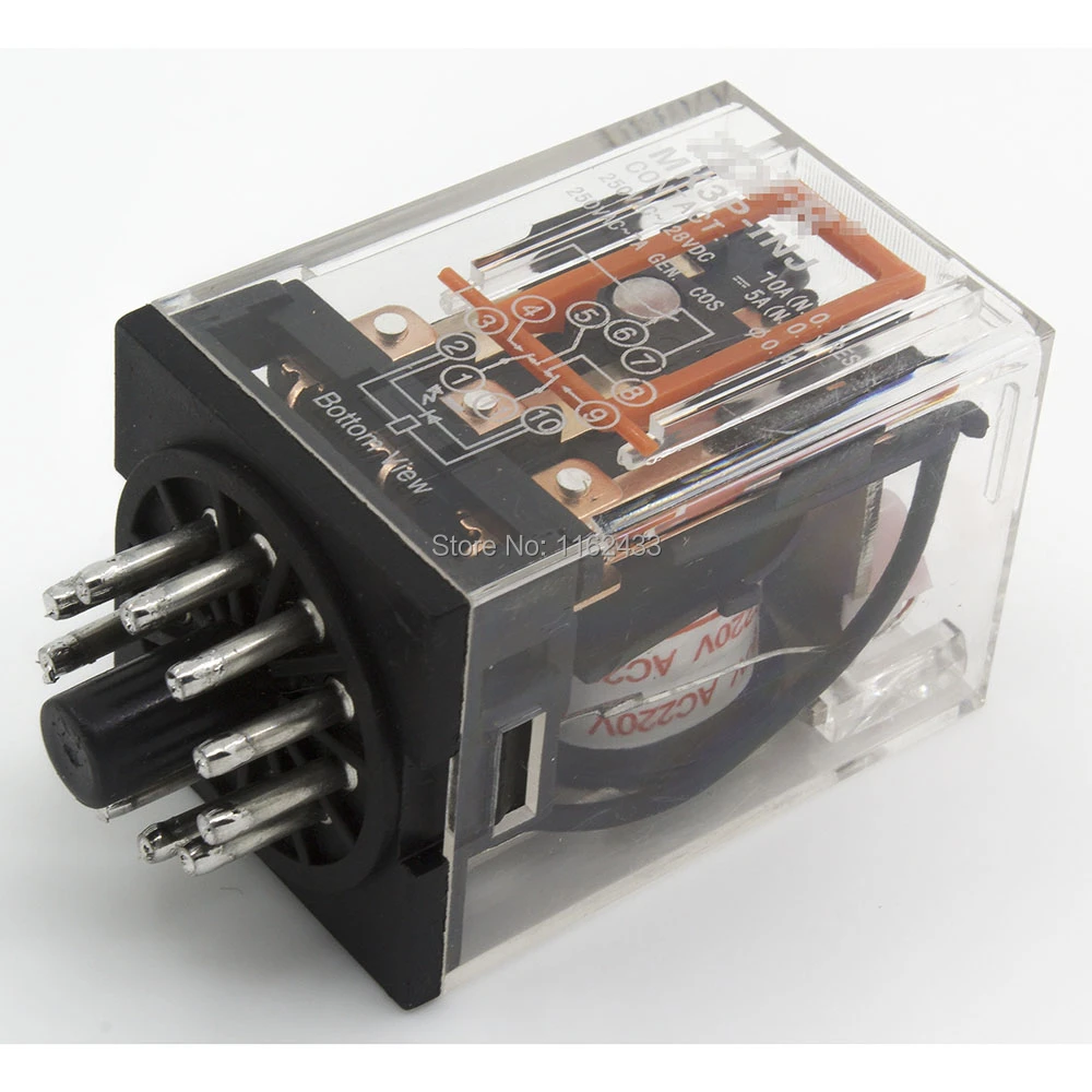 Mk3p-inj Mk3p-i Ac 220v Electromagnetic Relay Mk3p Series 220vac Power ...