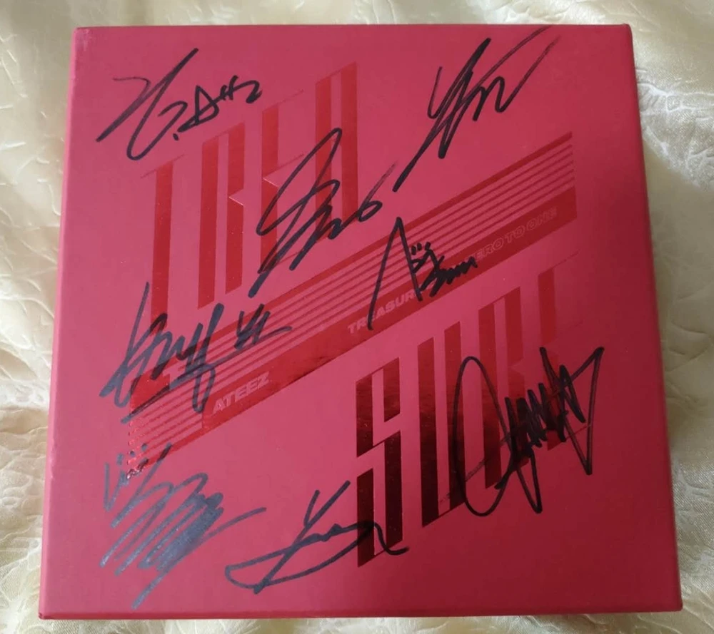 hand-signed-ATEEZ-Treasure-EP-2-ZERO-TO-ONE-autographed-CD-K-POP ...