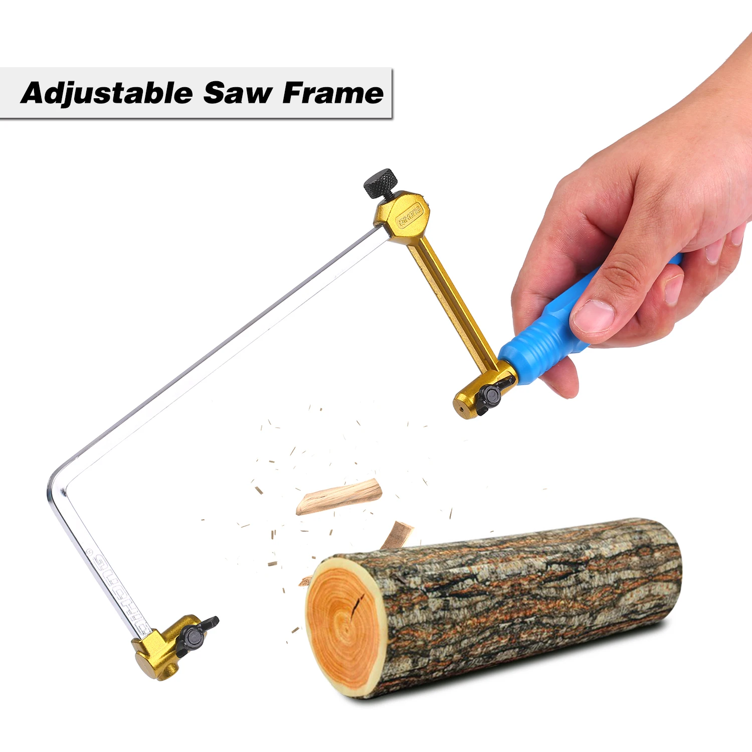 Adjustable-Saw-Frame-Handsaw-U-Shape-Saw-Bow-Cutting-Tool-for ...