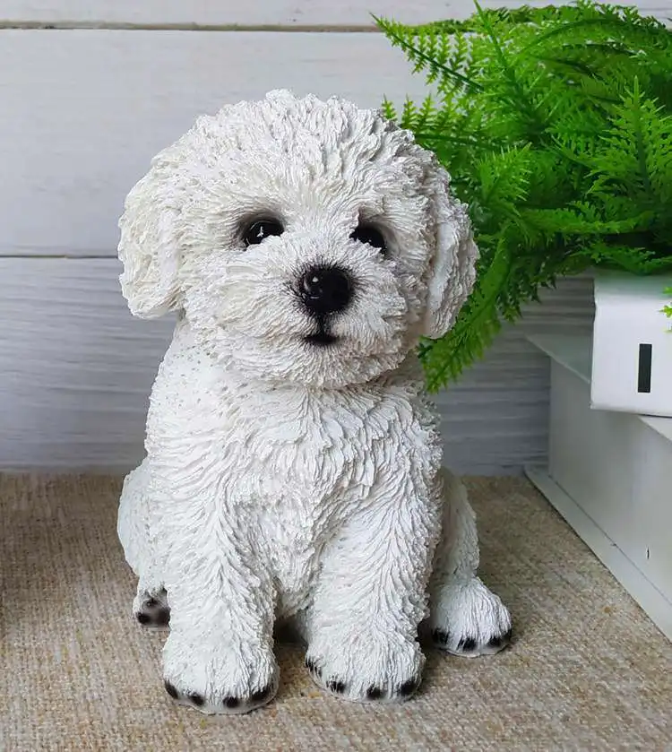 Bichon frise statue - free t shop