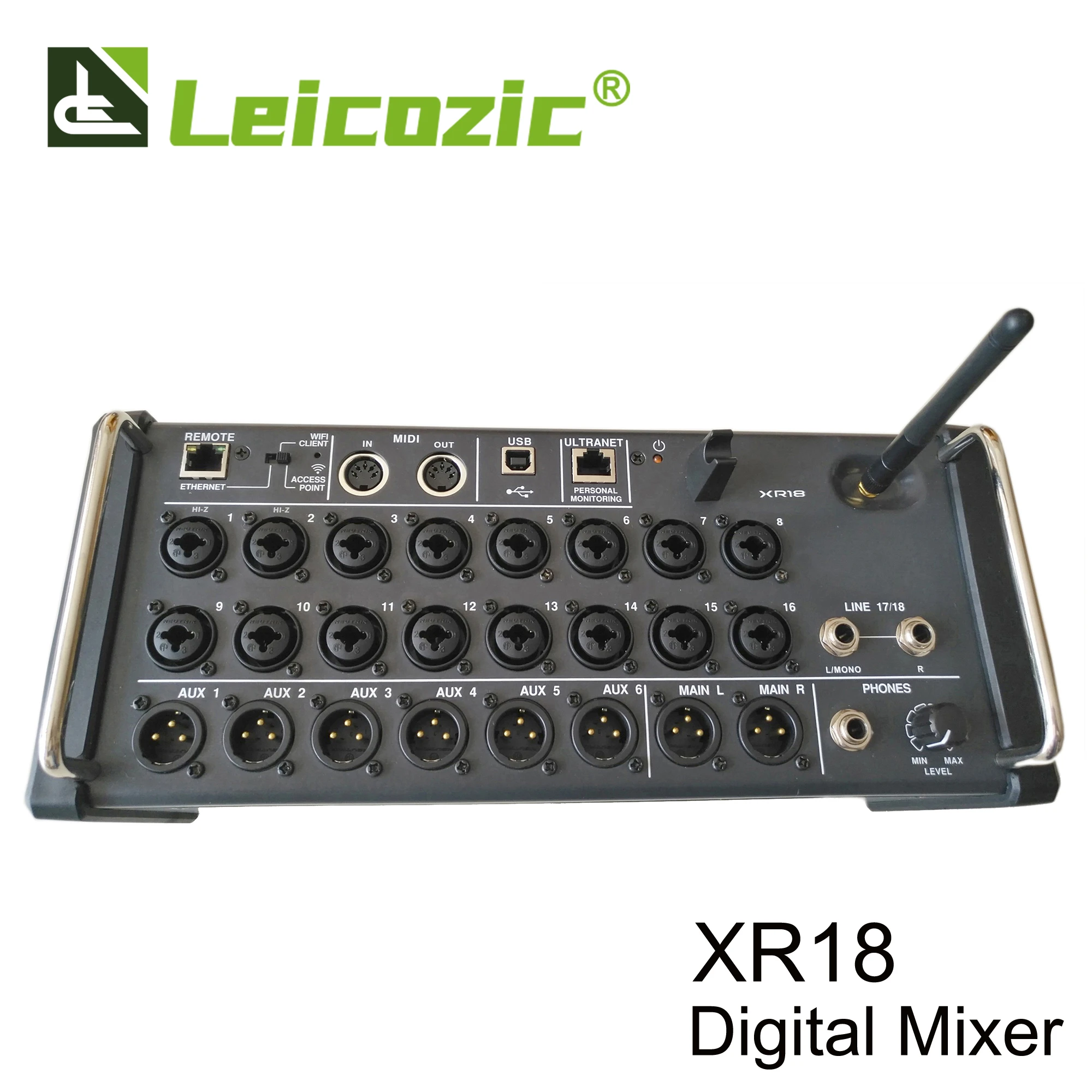 Xr18 with amplifier