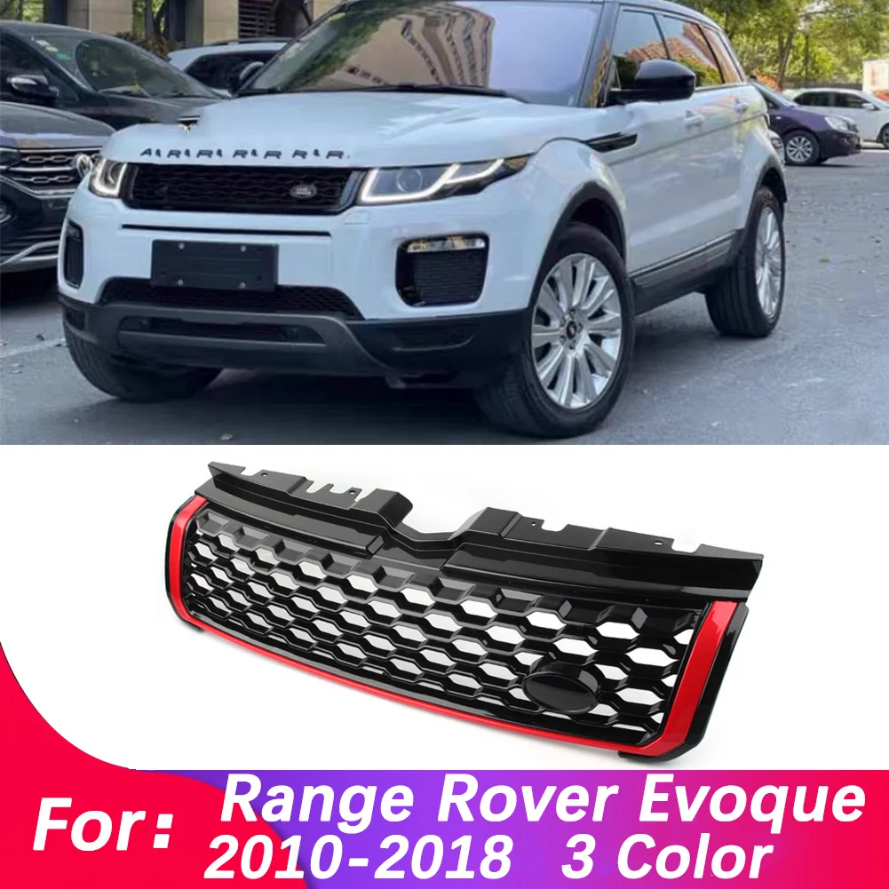 Car Front Bumper Grille Centre Styling Upper Grill For Land Rover Range ...