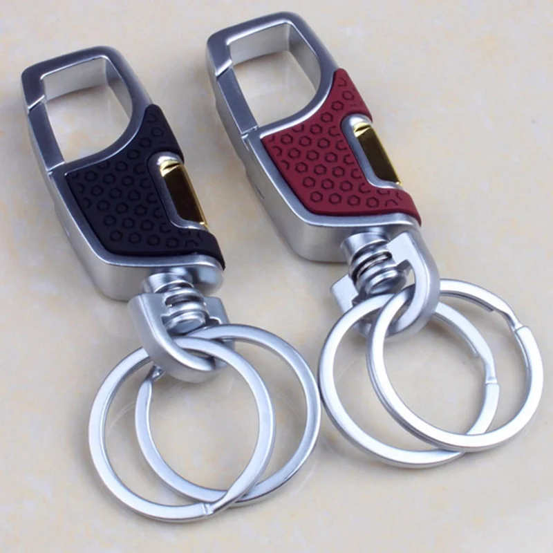 2020-Fashion-Leather-key-Chain-New-Men-Women-Metal-Waist-Hanging ...