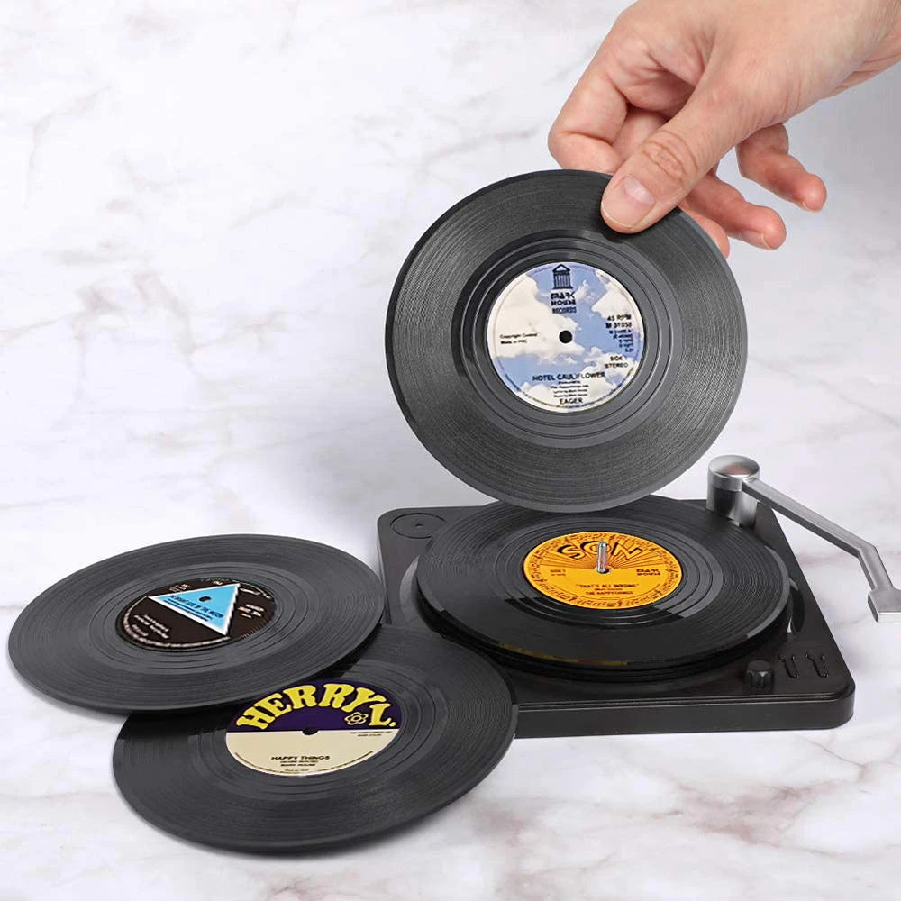 Ensemble De 6 Sous-verres En Vinyle Pour Boissons, Sous-verres De ...