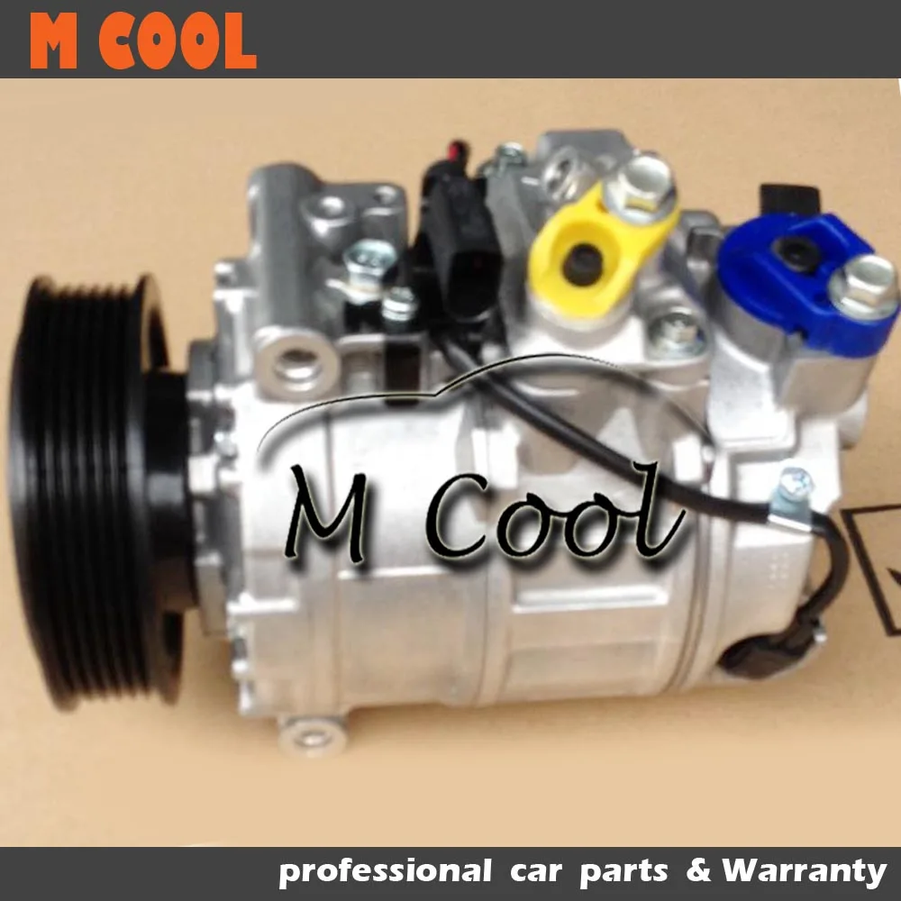 Compresor de CA de alta calidad para coche, accesorio para Volkswagen ...