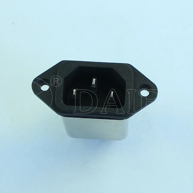 115Vac 250Vac Iec Inet Modul Ac Power Aljzat Biztosíték Emi Szűrővel ...