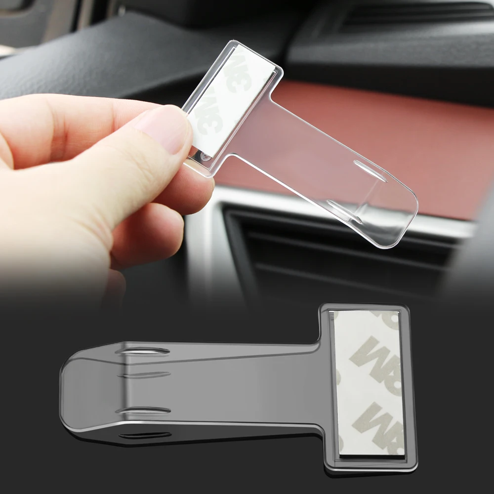 Car Vehicle Parking Ticket Holder Clip Sticker for toyota yaris prius ...