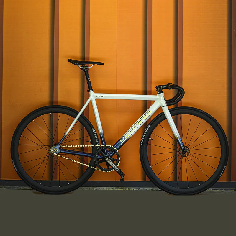 Fixie Bikes Black And Orange